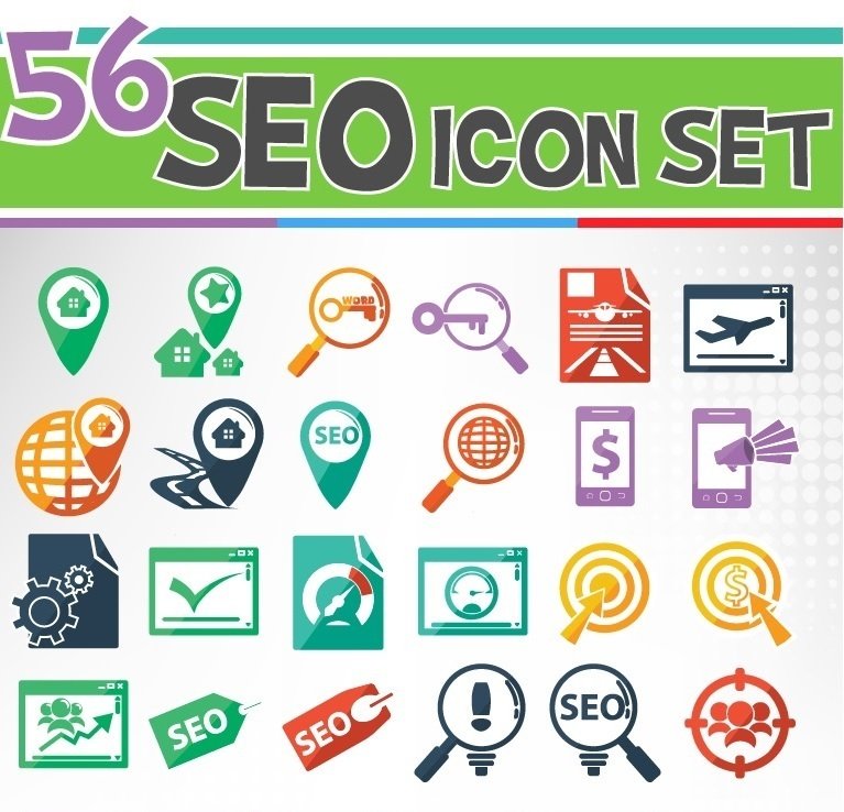 Free SEO Icon Set Free SEO Icon Set